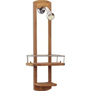 The Original Moa Small Teak Shower Caddy - Bed Bath & Beyond - 39390165