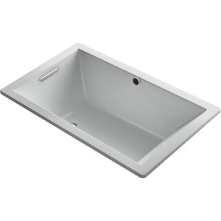 Kohler K-1848 Underscore Rectangle 60" Drop In or Undermount Acrylic ...