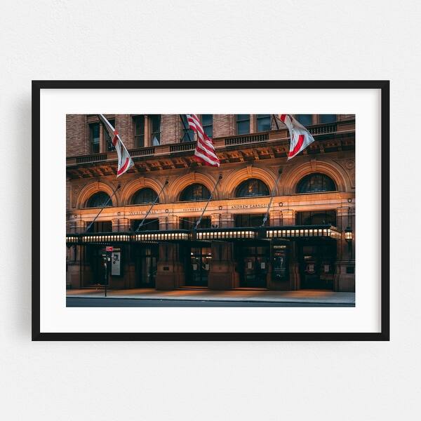 carnegie hall poster