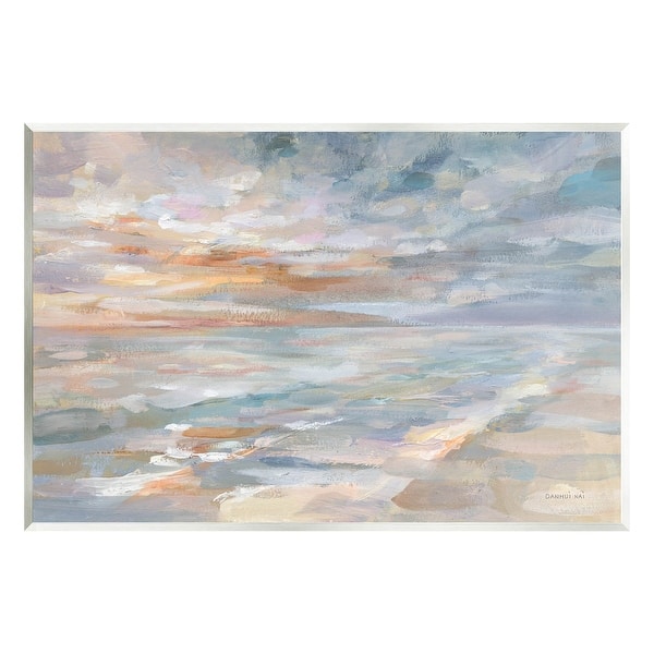 Stupell Impressionist Horizon Sky Landscape Wall Plaque Art, Design by ...
