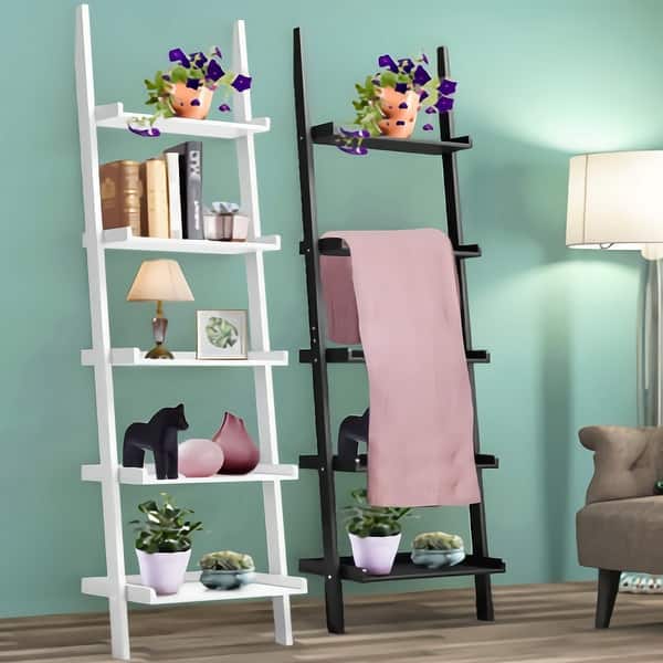 5-Layer Display Shelf Bookcase Shelving Unit Storage Stand - Bed Bath ...