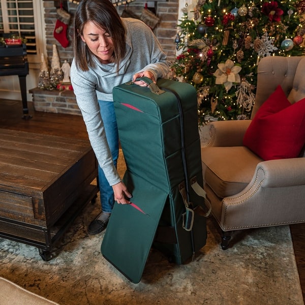 rolling gift wrap station