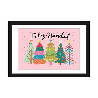 iCanvas "Feliz Navidad" by Deborah Curiel - Bed Bath & Beyond - 37493267