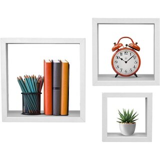 Sorbus Floating Box Shelves,Features Shadow Box/Cube/Square Frame ...