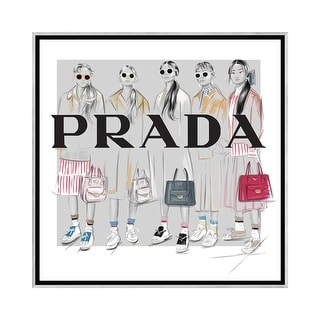 iCanvas "Prada" by Agata Sadrak Framed - Bed Bath & Beyond - 37648878