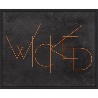 Amanti Art Haunted III Wicked Framed Canvas Wall Art - Bed Bath ...