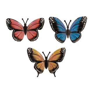 Iron Garden Butterflies (Set of 3) - Bed Bath & Beyond - 44087712