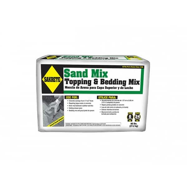 Sakrete 65306217 Topping & Bedding Sand Mix, 60 Lb - Bed Bath & Beyond ...