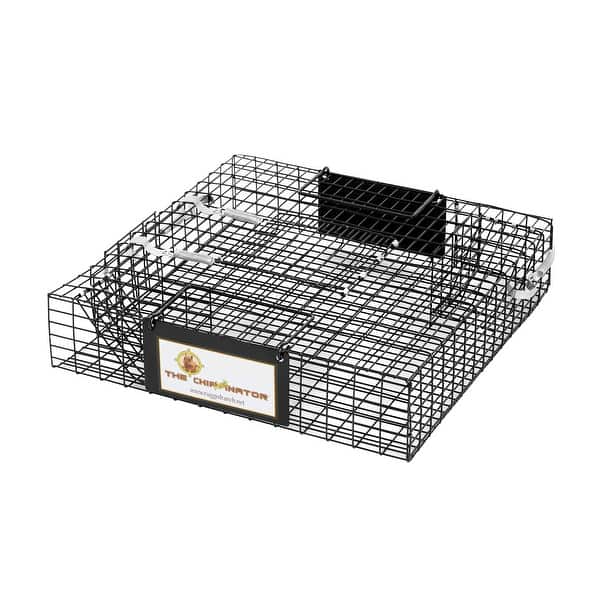 Rugged Ranch Chipmunkinator Chipmunk Squirrel Metal 2 Door Trap Cage (4 ...