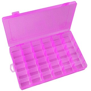 36 Compartments Detachable Jewelry Accessories Storage Box Container ...