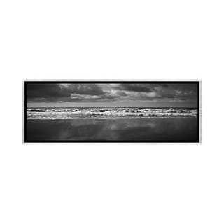 iCanvas "Ocean (Black & White)" by Michael Harrison Framed - Bed Bath ...
