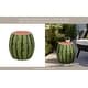 Resin Garden Stool Sculpted Texture Realistic Watermelon Design - Bed ...