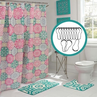 Addison 15-Piece Bathroom Shower Set - Bed Bath & Beyond - 14629954