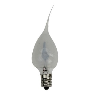 Clear Silicone Swirl Flicker Flame Electric Candle Lamp Replacement ...