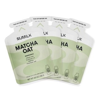 NuMilk Matcha Oat 32oz Pouches - 4 pack - Bed Bath & Beyond - 42130655