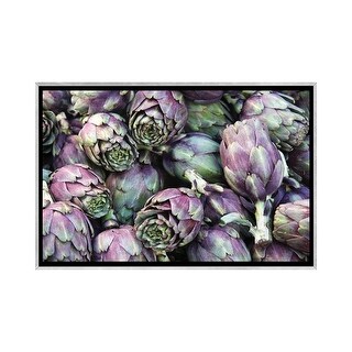 iCanvas "Background Of Artichokes" by Jane Rix Framed - Bed Bath ...