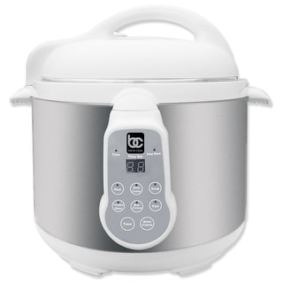 Bene Casa 900W Electric Pressure Cooker Stainless Steel, easy to use ...