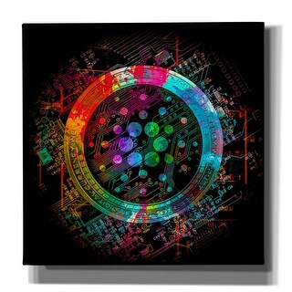 Epic Graffiti 'Cardano Crypto Coin' Canvas Wall Art - Bed Bath & Beyond ...