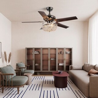 Plywood Ceiling Fan With Lights,5 Wood Fan Blade Ceiling Fans,Noiseless ...