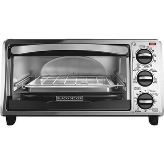 Spectrum Brands/Black & Decker 4-Slice Blk Toaster Oven TO1313SBD Unit ...