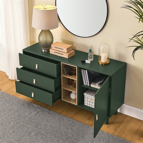 Multifunctional Storage Cabinet with Doors and Drawers - Bed Bath ...