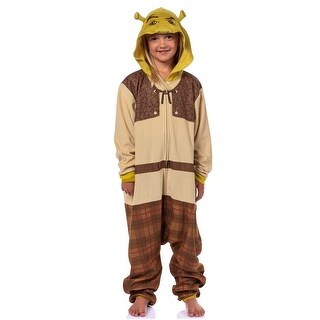 DreamWorks Shrek Boys' Character Union Suit Sleep Pajama For Kids - Bed ...