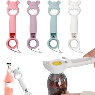 4 in 1 Beer Bottle Opener Cute Bear Bottle Opener Jar Openers - Bed ...
