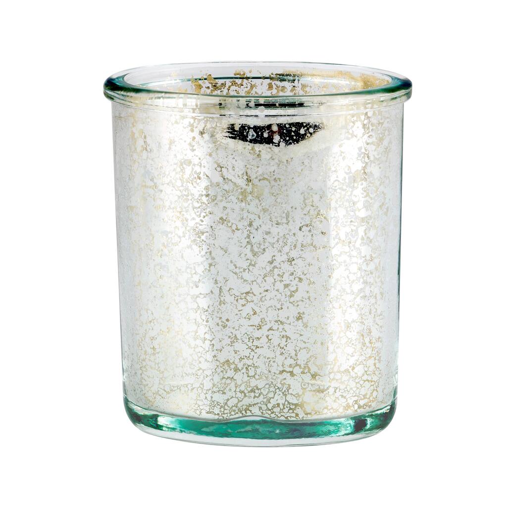 silver toothbrush holder