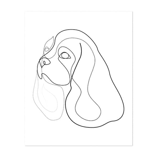 king charles cavalier coloring book
