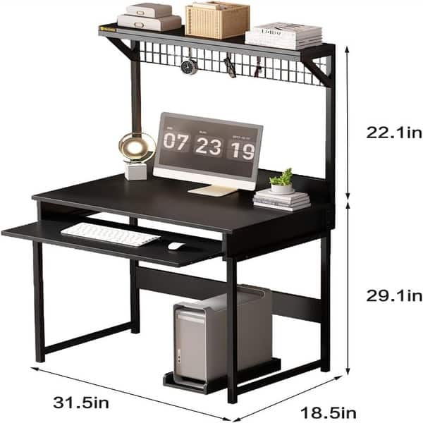 Computer Desk with Hutch - Bed Bath & Beyond - 39907671