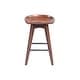 Bali Backless Wood Swivel Barstool - Bed Bath & Beyond - 36295601