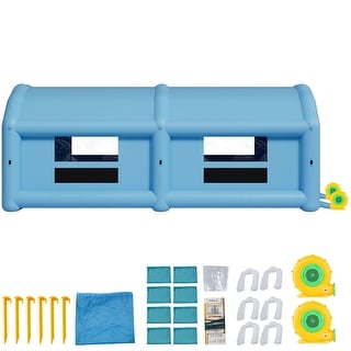 UIMOSO Inflatable Paint Booth, 32.81 x 19.69 x 13.12 ft, Inflatable ...