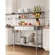 VEVOR Stainless Steel Work Table, 24x48 Inch Food Prep Table with ...