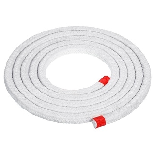 13.12ft x 0.59 inch Ceramic Fiber Rope Square Braided Rope Gasket Seal ...