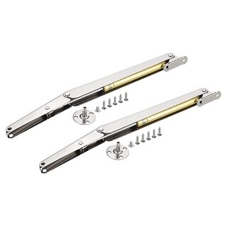 200N Gas Struts Soft Close Lid Support Hinges Automatic Slow Lowering ...