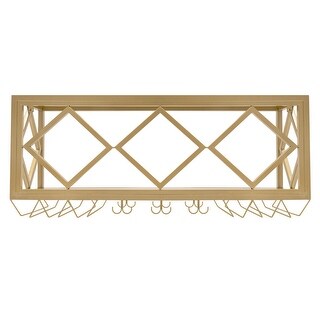 Wall-Mounted Inverted Wine Rack - Bed Bath & Beyond - 42471186