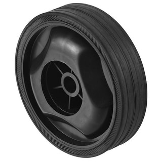 4.6" Universal Air Compressor Wheel with 0.5" Dia. Hole - Black - Bed ...