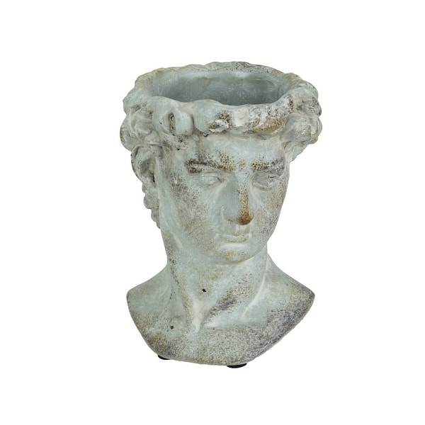plaster head planter