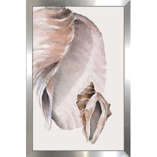 "Tonal Shell on Cream II" Print on Acrylic. - Bed Bath & Beyond - 36545677