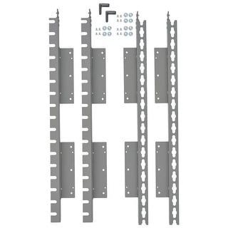 Rev-A-Shelf 4PIL-21-1 Wood Classics 21" Pilaster Rails for Blue Tandem ...