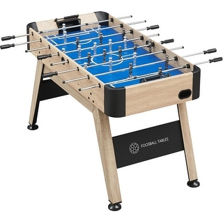 Foosball Table, Fooze Balls Table with 2 Soccer, Party, Kids - Blue ...