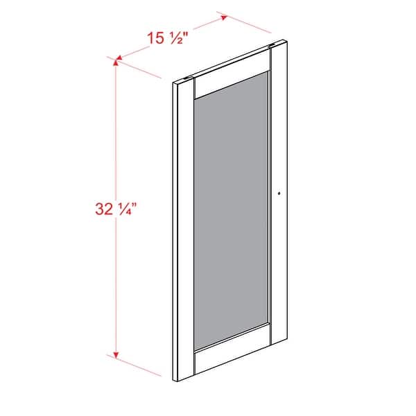 Palace Imports 100% Solid Wood Pantry Cabinet Door Kit - Bed Bath ...