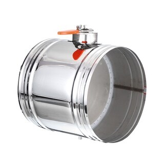 HVAC Duct Manual Volume Damper, Stainless Steel Adjustment Flame ...