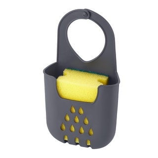 2 pcs Kitchen Sink Sponge Holder with Hanger, Kitchen Sink Basket for ...