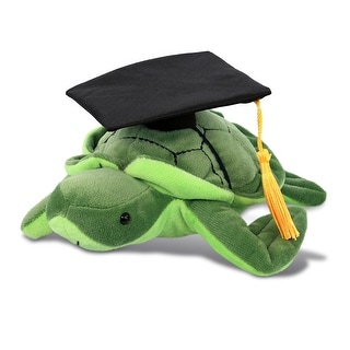 DolliBu Sea Turtle Graduation Plush Toy with Graduation Cap w/ Tassel ...