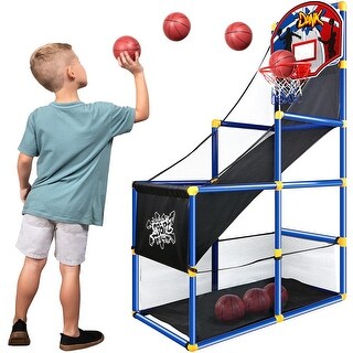 Arcade Basketball Game Set with 4 Balls and Hoop - Bed Bath & Beyond ...