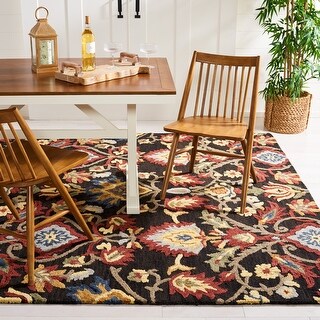 SAFAVIEH Fiorello Handmade Blossom French Country Wool Area Rug - On ...