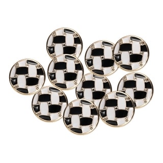 Faux Pearl Buttons Plastic Round Sewing Button Replacement Craft ...