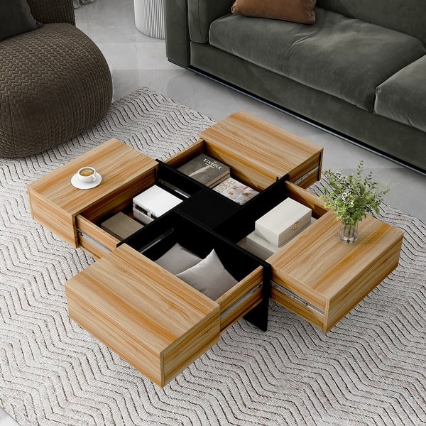 gloss square coffee table