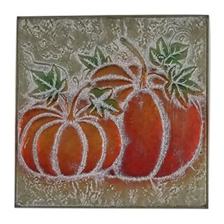 A&B Home Gold Pumpkin Wall Decor - Bed Bath & Beyond - 36813011